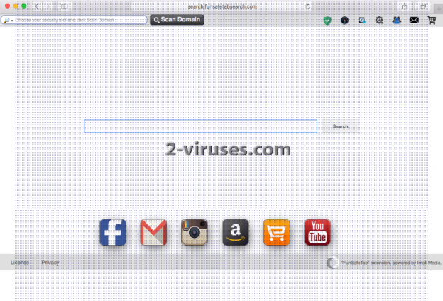 Search.funsafetabsearch.com 바이러스 - MalwareRid
